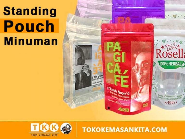 Tampilan Produk Makin Menarik dengan Standing Pouch Minuman - Toko ...